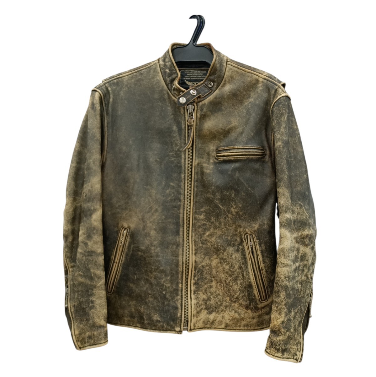 Yahoo!オークション - 中古 TRADE MARK GOOD FIGHT レザージャケット ...