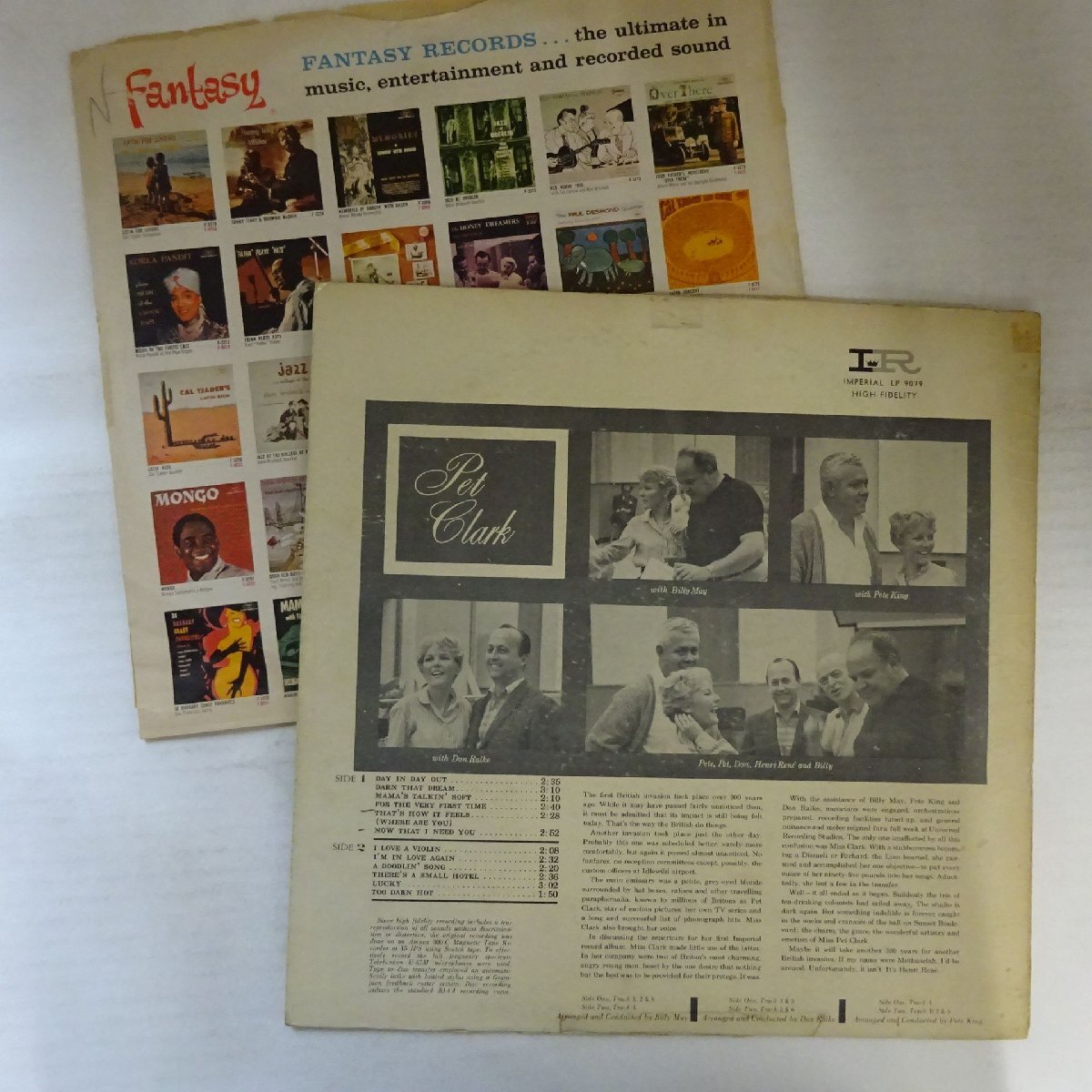 Yahoo!オークション - 14060018 【US盤/IMPRERIAL/MONO/深溝】Pet Clar...