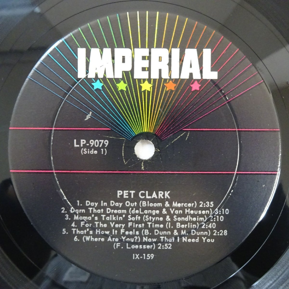 Yahoo!オークション - 14060018 【US盤/IMPRERIAL/MONO/深溝】Pet Clar...