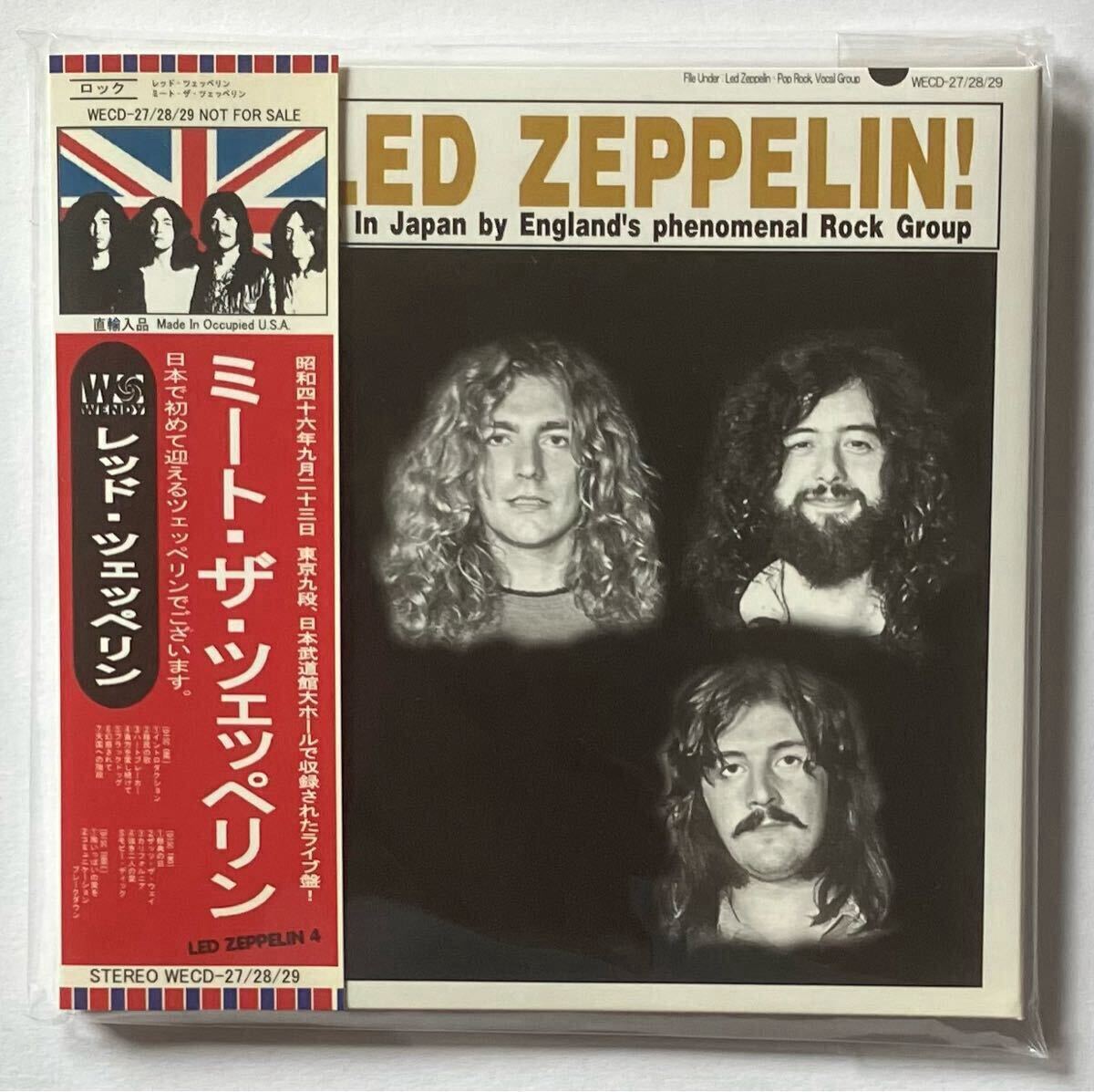 Yahoo!オークション - LED ZEPPELIN ／ MEET THE LED ZEPPELIN (3CD)