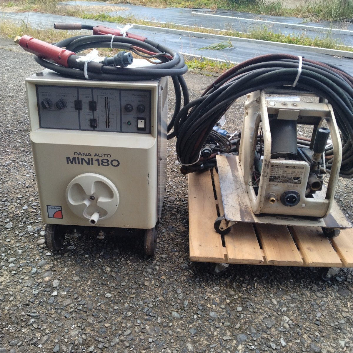 Yahoo!オークション - Panasonic/パナソニック 半自動溶接機 Pana-Auto...