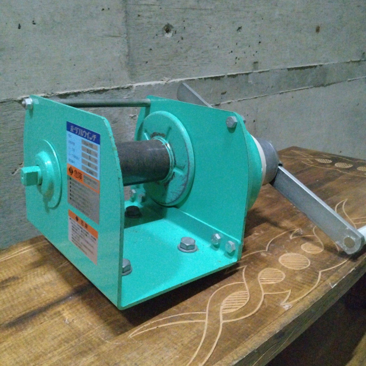 Yahoo!オークション - 富士MFG株式会社 ポータブルウインチ PNW-500 手...