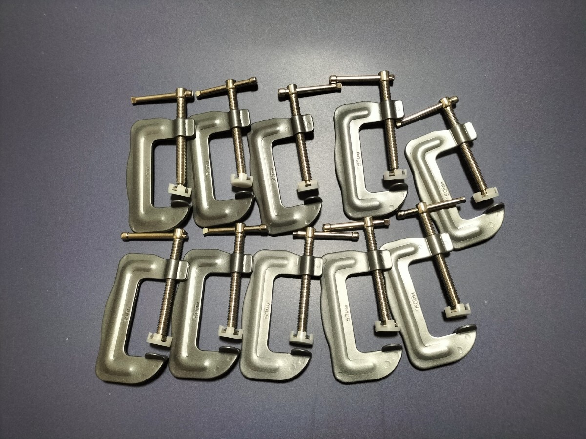 Yahoo!オークション - 高儀(Takagi) GISUKE Cクランプ 50mm 10個セット...