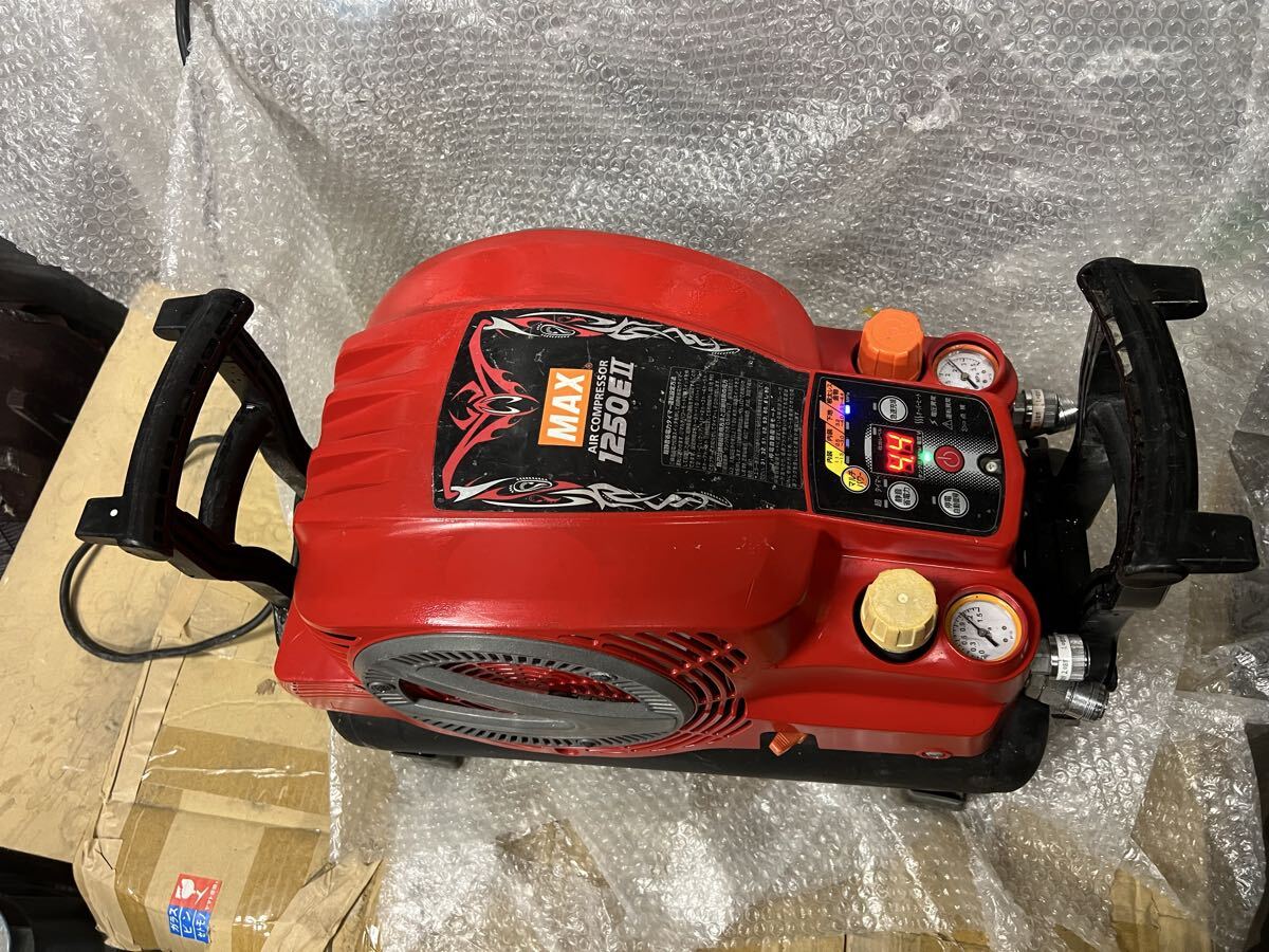 Yahoo!オークション - 良品 低騒音MAXマックス 高圧常圧AK-HL1250E2エ...