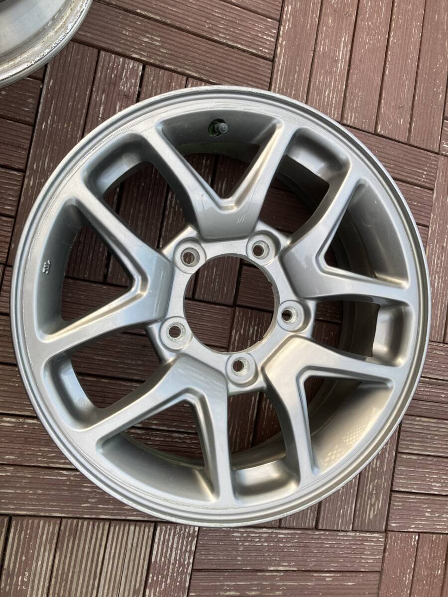 Yahoo!オークション - スズキ ジムニー jb64 JB64W 純正アルミホイール...