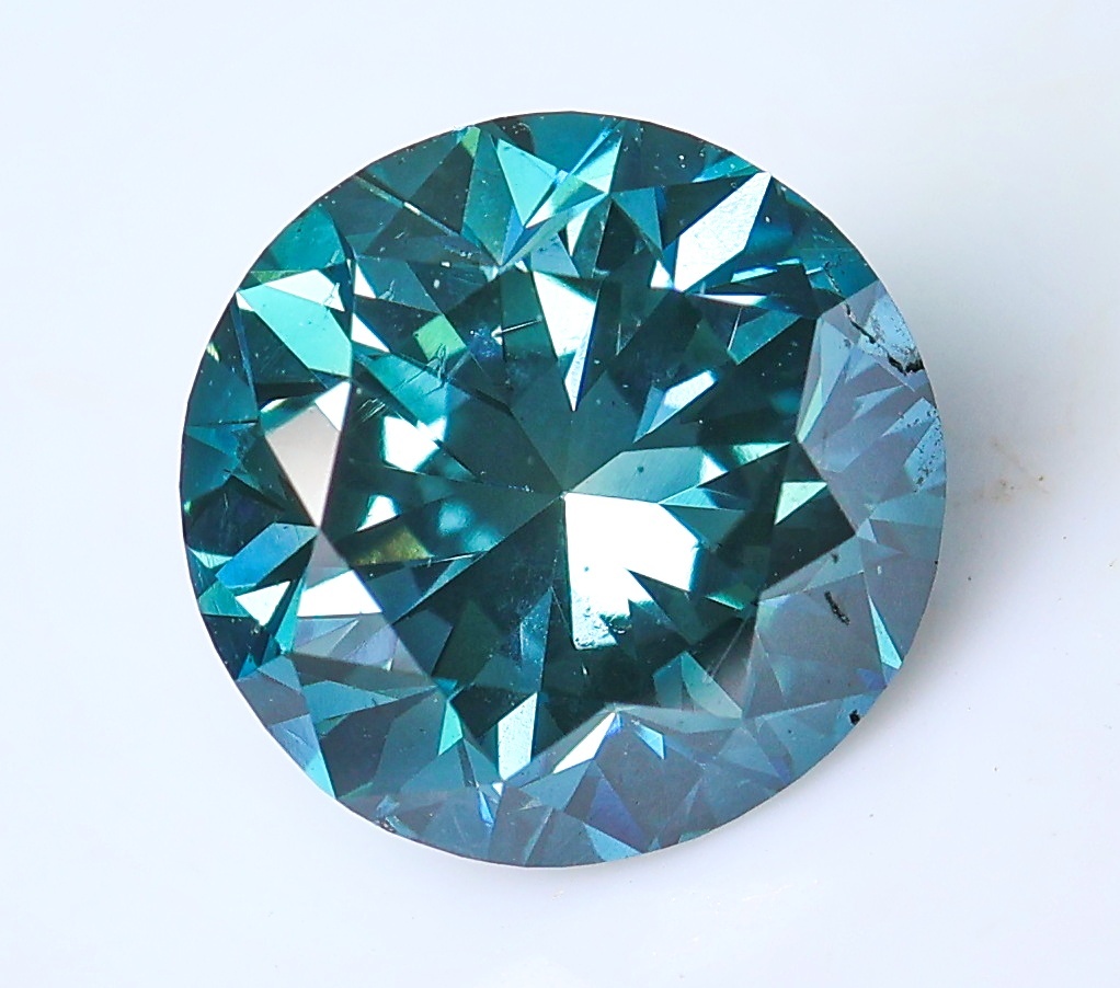 Yahoo!オークション - 【100円～】1.375ct 天然ダイヤ FANCY DEEP GR...