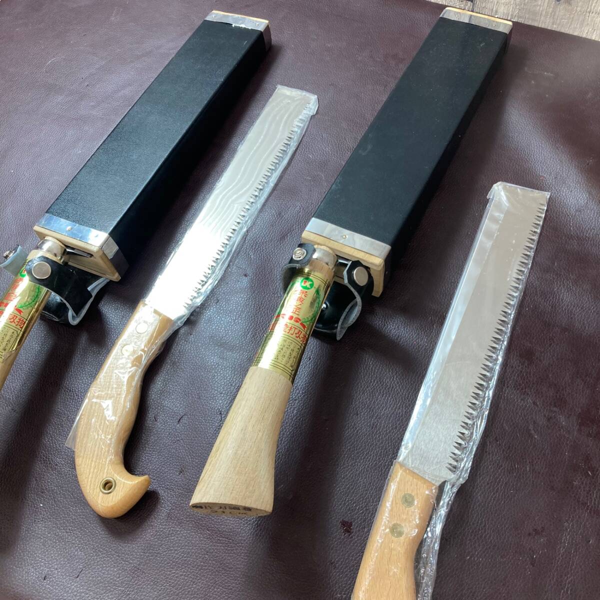 Yahoo!オークション - 土佐 秋水 鉈(ナタ) 鋸(ノコ) 2本セット アウト...