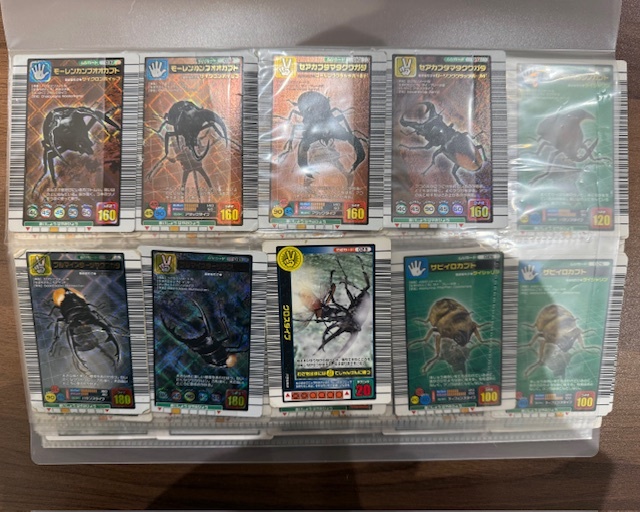 Yahoo!オークション - 【14771】 甲虫王者 ムシキング カード おまとめ...