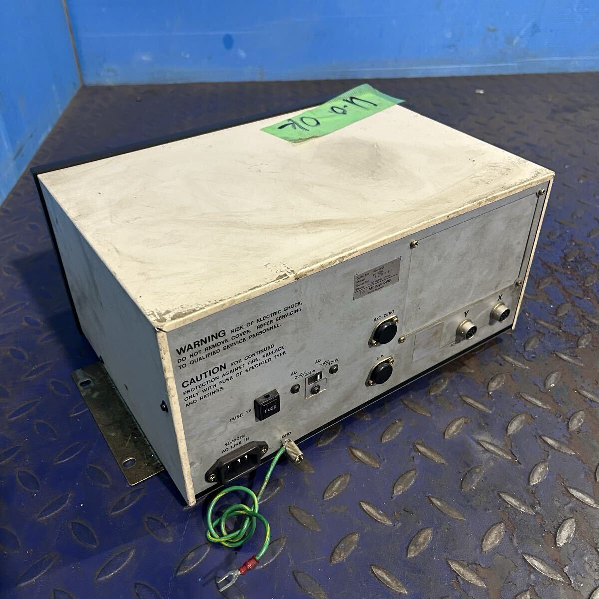 Yahoo!オークション - T2642 Mitutoyo ミツトヨ 表示器 カウンター PL-...