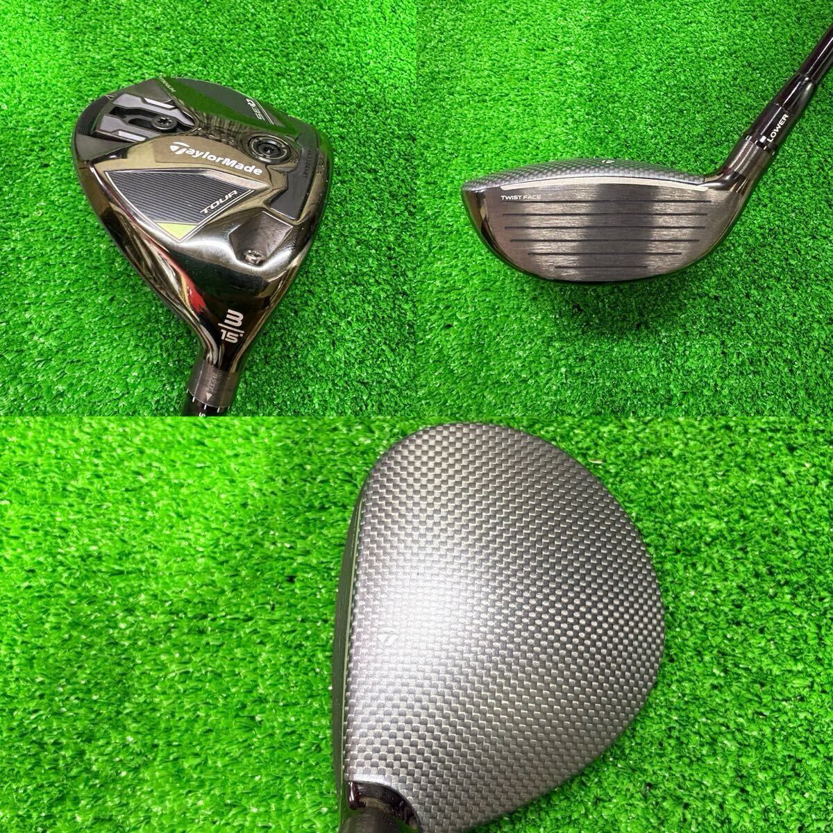 【樂淘letao】日本代購代標第一品牌－激レア！テーラーメイド Qi35 TOUR 3W 5W 豪華2本セット レアカスタム ハザーダスブラック 6.5(フレックスX) 純正シャフト付き！！！