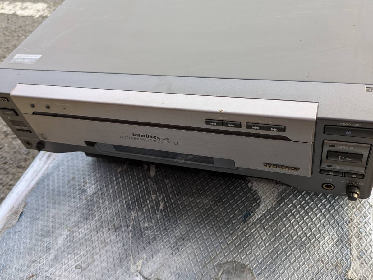 Yahoo!オークション - SONY LDプレーヤー MDP-A7 現状品 10142981-4597...