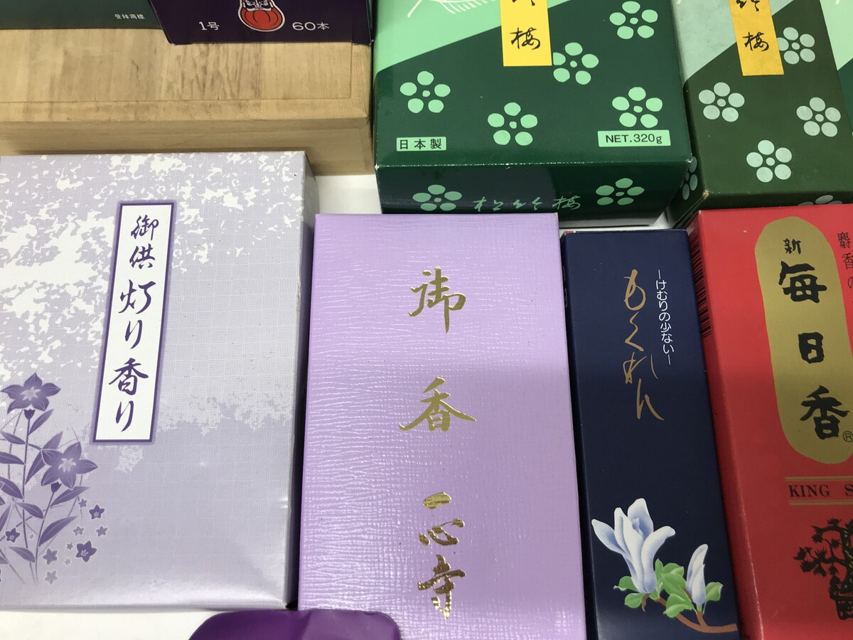 Yahoo!オークション - 11.428 線香 ローソクまとめ 毎日香 ダルマロー...