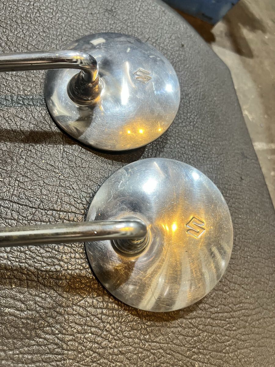 Yahoo!オークション - 当時物 純正 スズキ純正 Sマーク ミラー 左右セ...