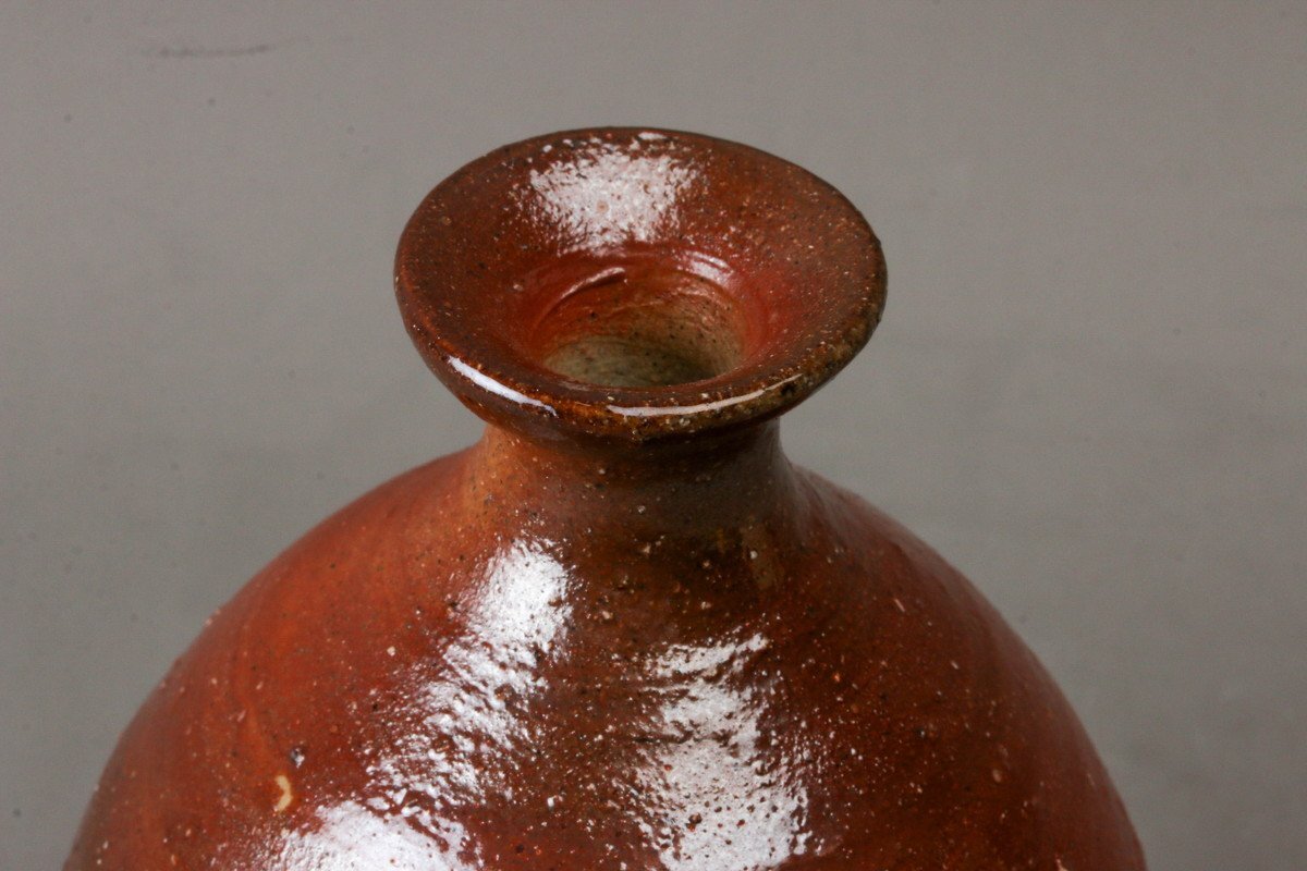 【樂淘letao】日本代購代標第一品牌－【SAG】人間国宝 伊勢崎淳 備前 徳利 共箱 共布 栞 本物保証