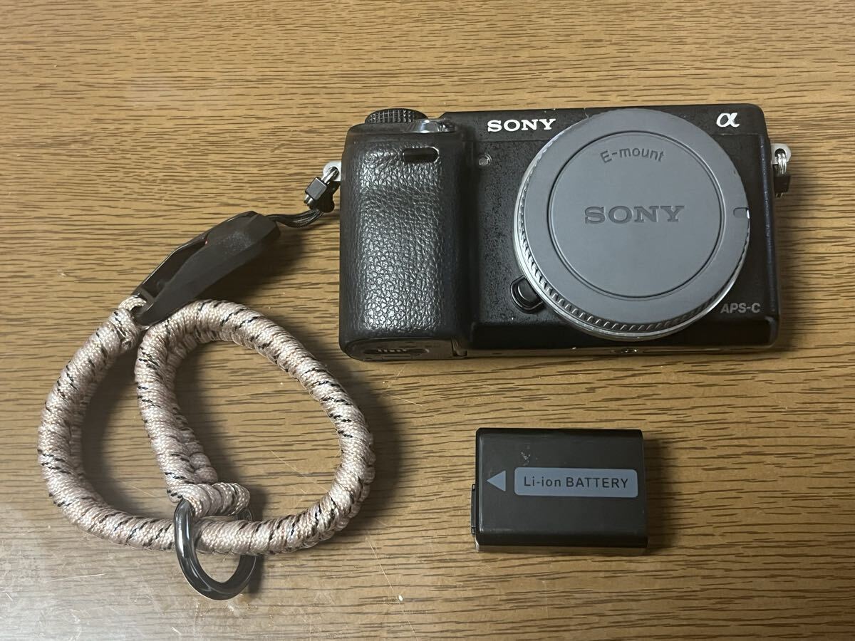 Yahoo!オークション - 動作確認済み SONY NEX-6 ミラーレス一眼カメラ...