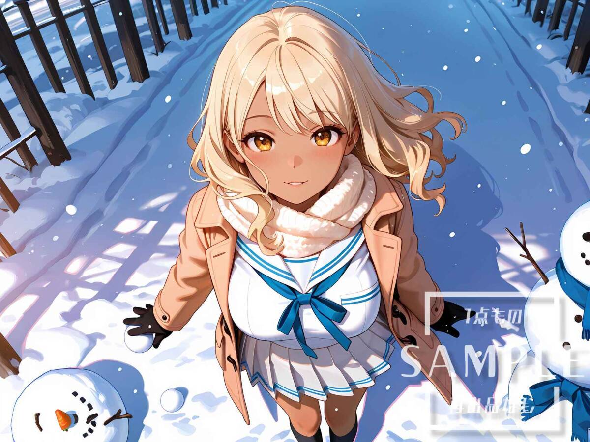 Yahoo!オークション - NU1-034 1点物 アートポスター A4 美女 かわいい...