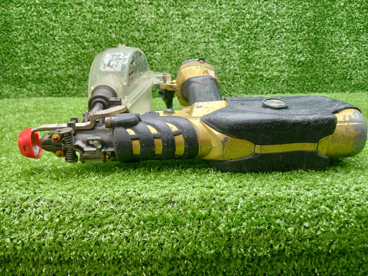 Yahoo!オークション - 中古 Hitachi koki 日立工機 高圧 41mm ねじ打機...