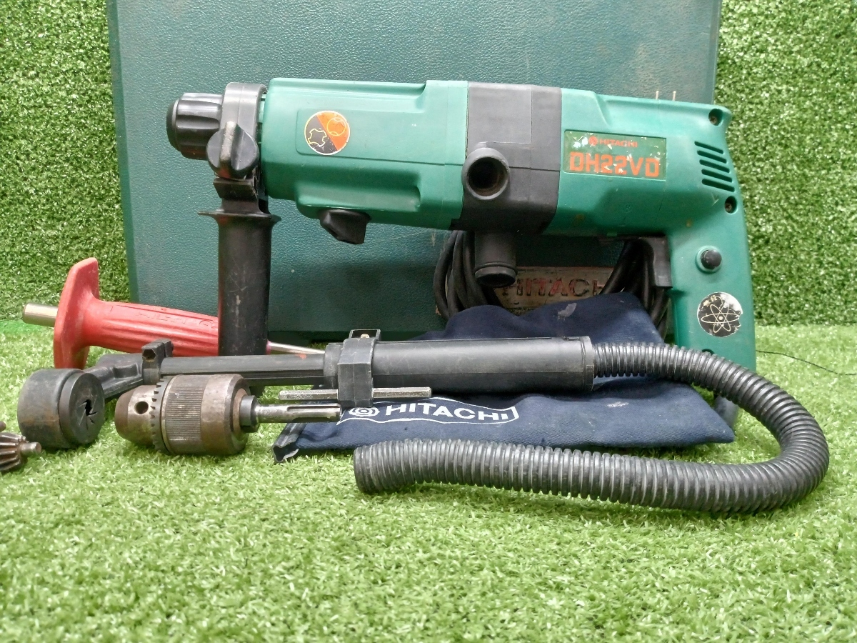 Yahoo!オークション - 中古 HITACHI 日立工機 22mm 集じん ロータリハ...