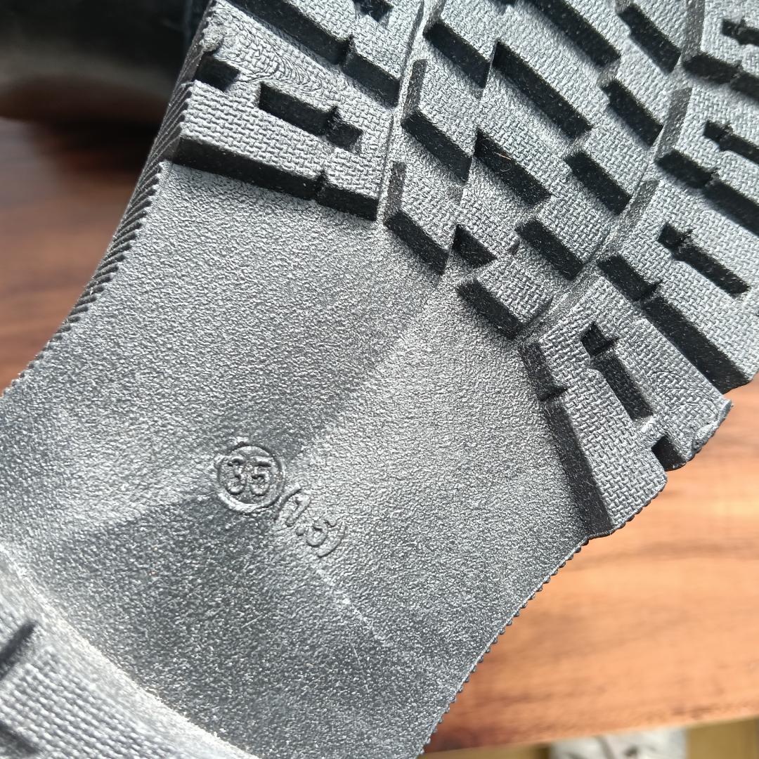 Yahoo!オークション - 新品 22.5cm レディース ブーツ ブラック 厚底 ...