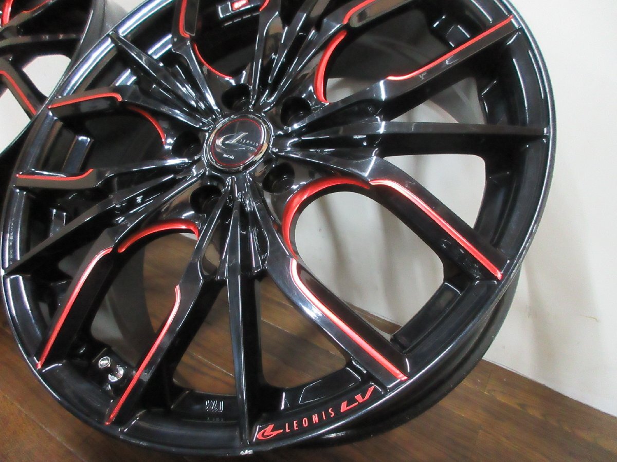 Yahoo!オークション - WEDS レオニスLV 18in7J+53 5穴PCD114.3 SKフォ...