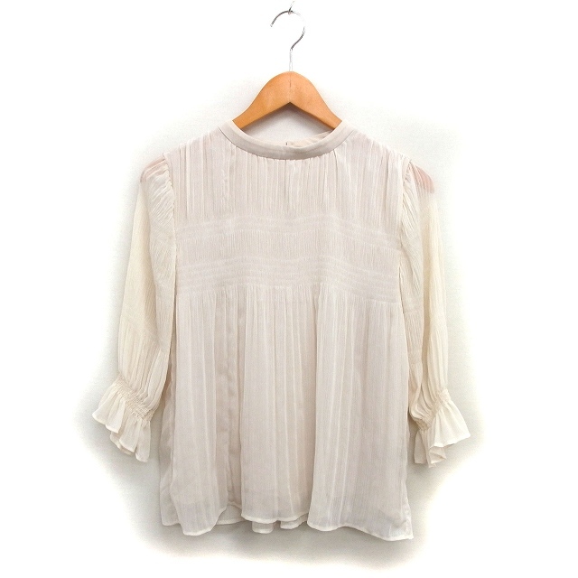 Yahoo!オークション - ジャスグリッティー JUSGLITTY シフォン ブラウ...