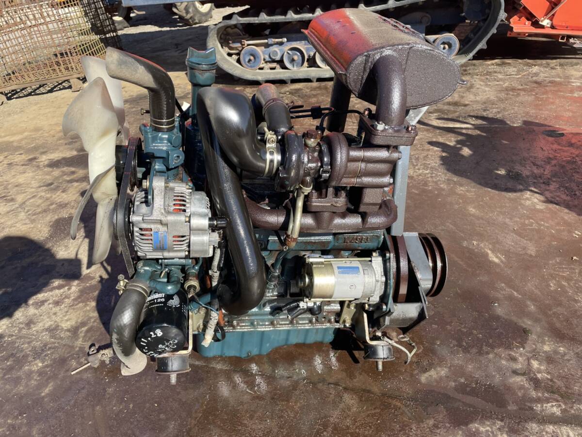Yahoo!オークション - 【埼玉県杉戸町】クボタ/KUBOTA 4気筒 ディーゼ...
