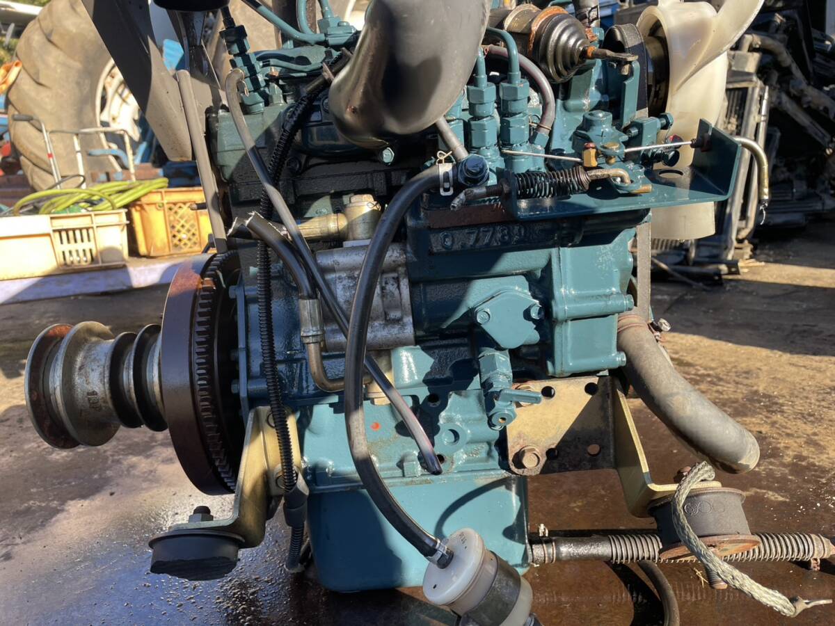 Yahoo!オークション - 【埼玉県杉戸町】クボタ/KUBOTA 3気筒 ディーゼ...