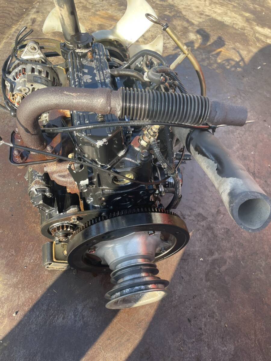 Yahoo!オークション - 【埼玉県杉戸町】三菱 3気筒 ディーゼルエンジン...