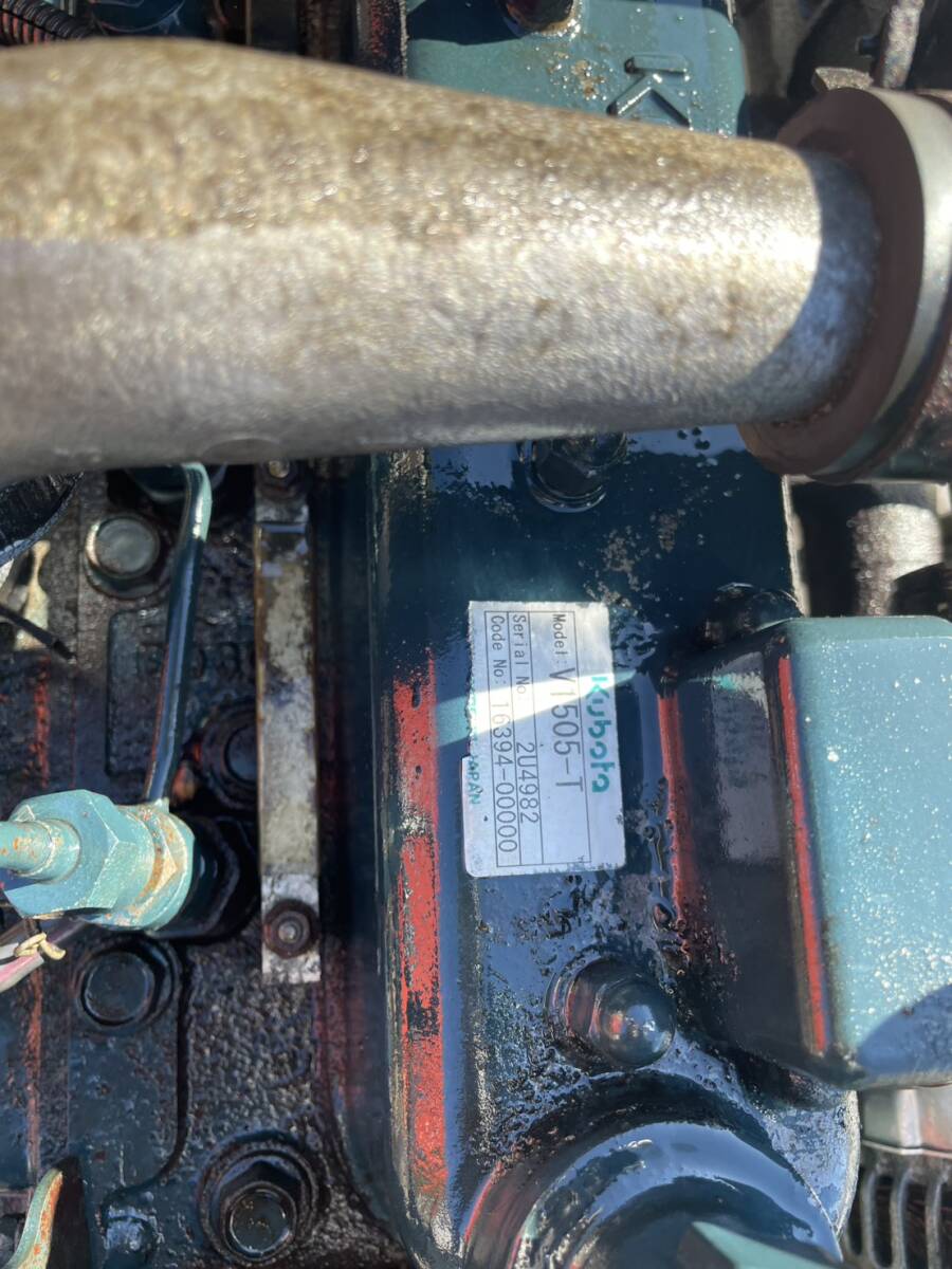 Yahoo!オークション - 【埼玉県杉戸町】クボタ/KUBOTA 4気筒 ディーゼ...