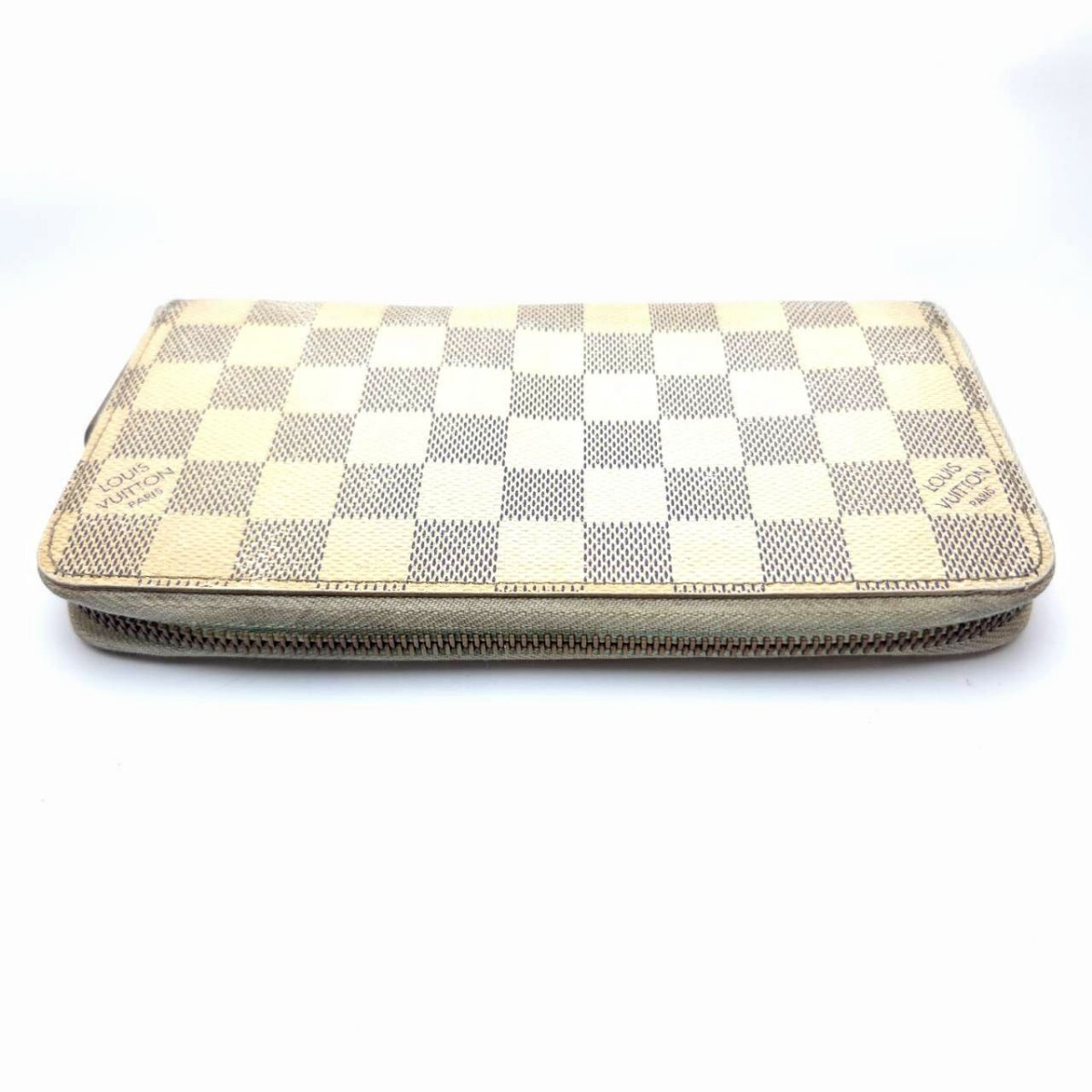 Yahoo!オークション - ルイヴィトン ジッピーウォレット 長財布 ダミエ...