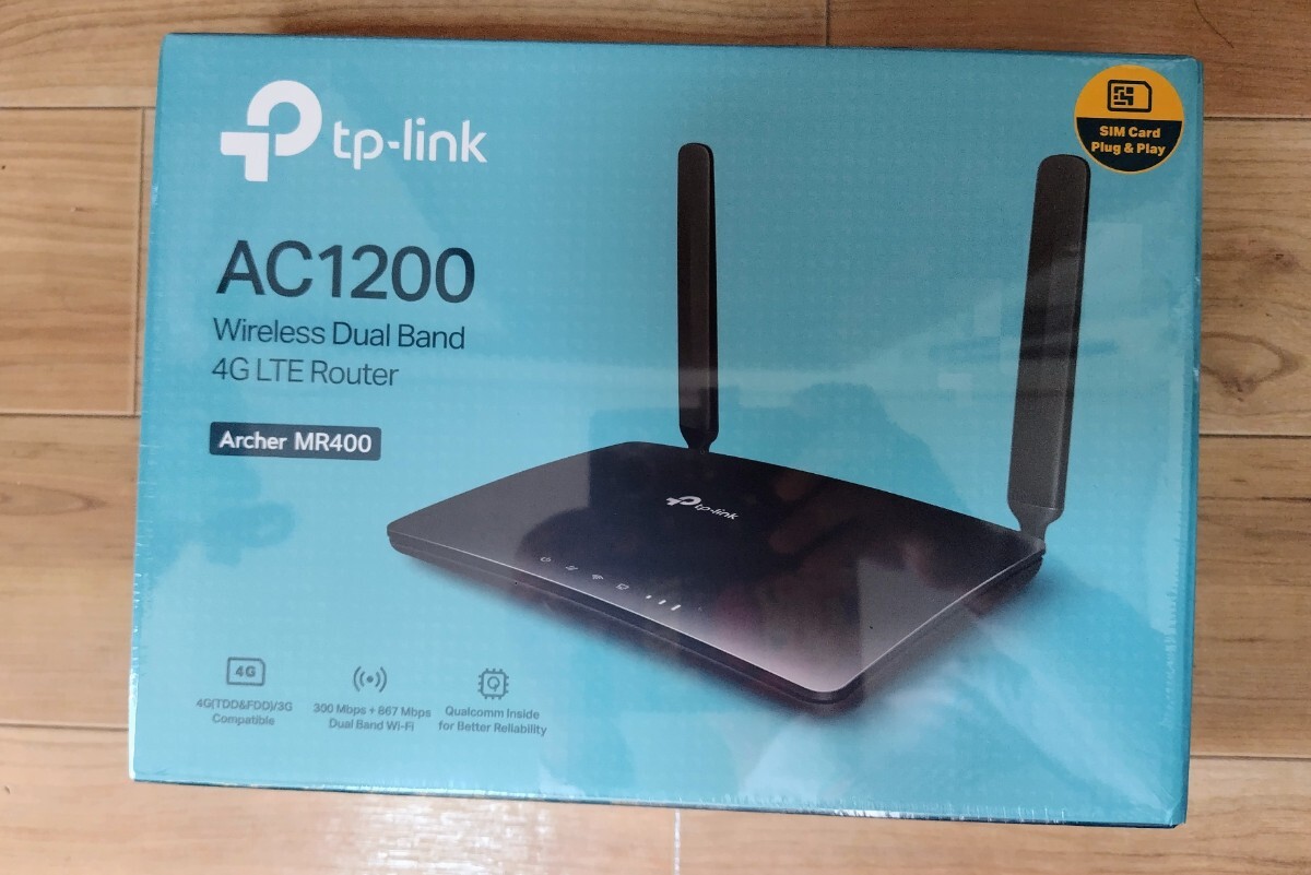 Yahoo!オークション - 新品未開封 TP-LINK Archer AC1200 MR400 楽天SI...