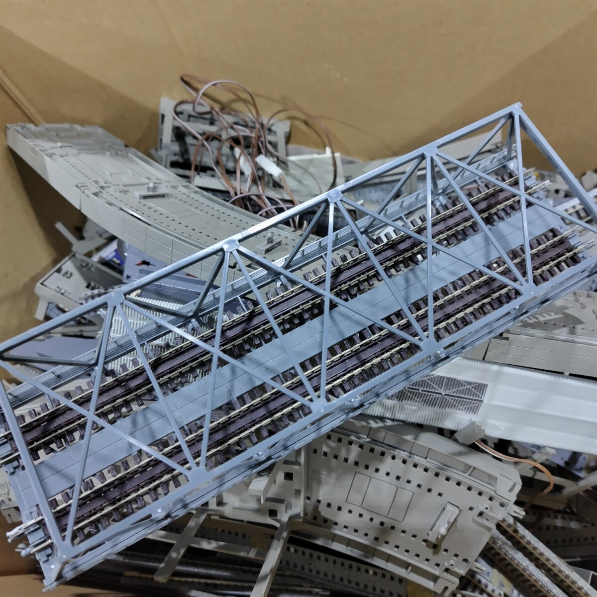 【樂淘letao】日本代購代標第一品牌－【中古 使用品 ジャンク品】 TOMIX Nゲージ 鉄道模型 レール カーブ 線路 橋脚など まとめ売り 約5キロ D1099