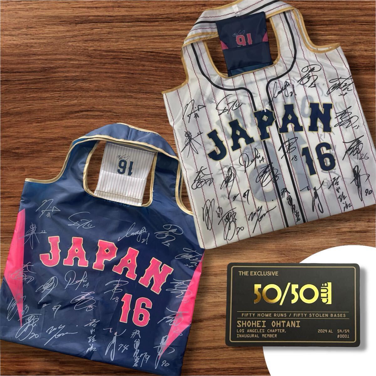 Yahoo!オークション - 非売品 WBC 2023 日本代表 大谷翔平 サインプリ...