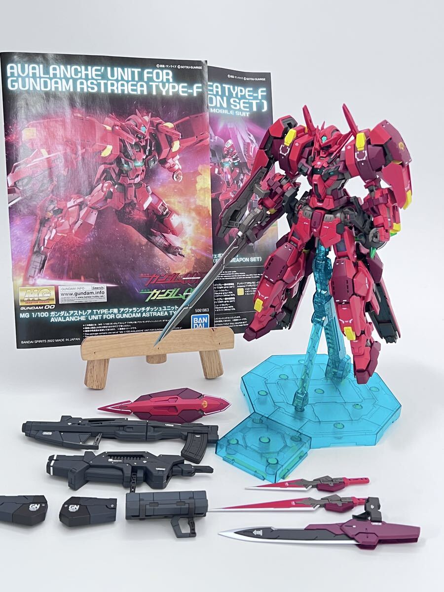 【樂淘letao】日本代購代標第一品牌－MG 1/100 ガンダム アストレア TYPE-F アヴァランチダッシュ装備 全塗装 完成品 ガンプラ