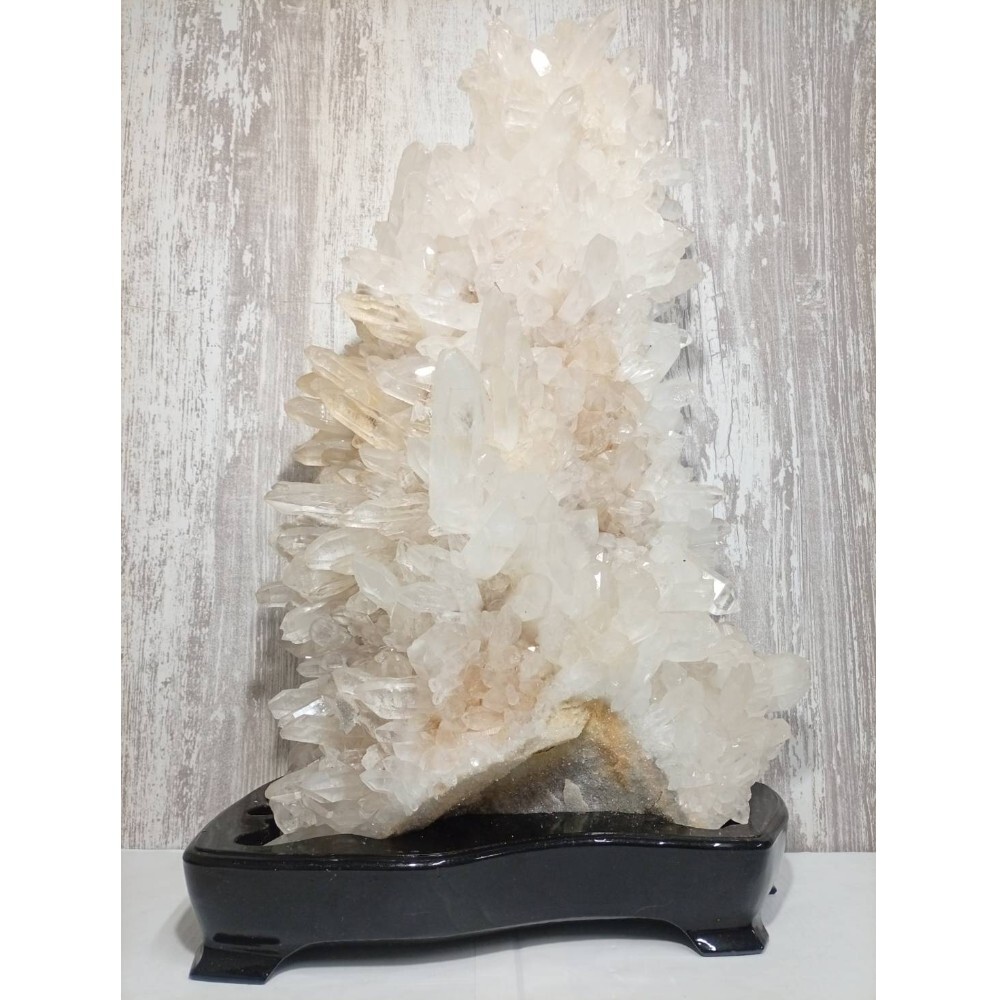 251105-13T 品 置物 水晶 /クラスター/クォーツ /約16kg/高さ約52㎝/ 産地不明/ 詳細不明(原石)｜売買されたオークション情報、yahooの商品情報をアーカイブ公開 ...