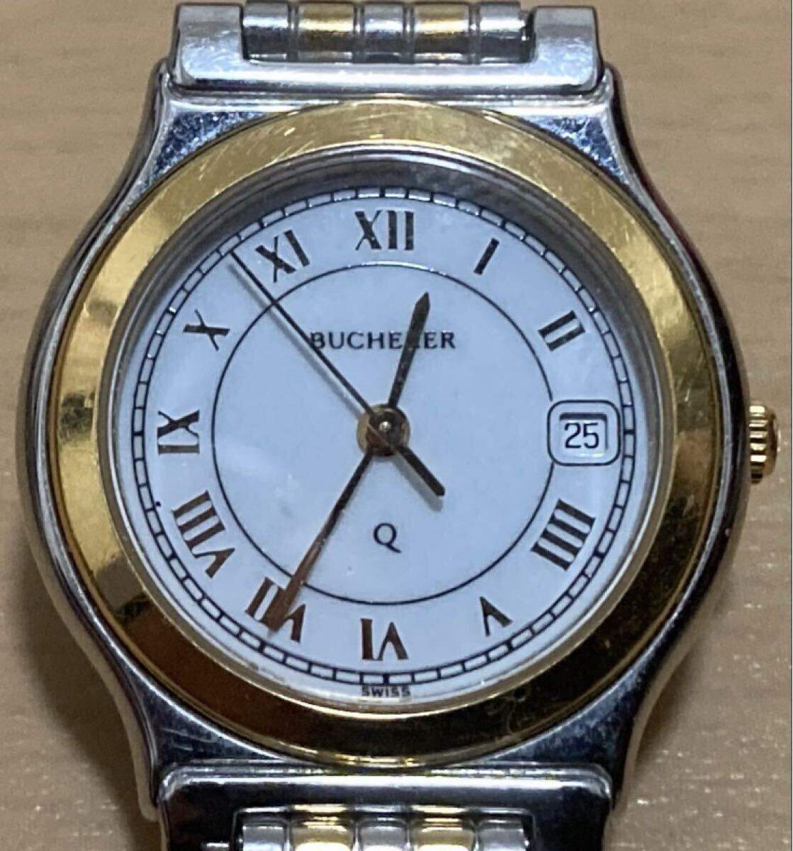 Yahoo!オークション - BUCHERER ブッフェラー クォーツ腕時計 958 724 ...