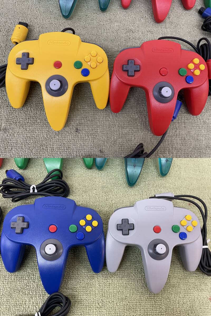 Yahoo!オークション - 065-A58) 中古品 Nintendo ニンテンドー64 コン...