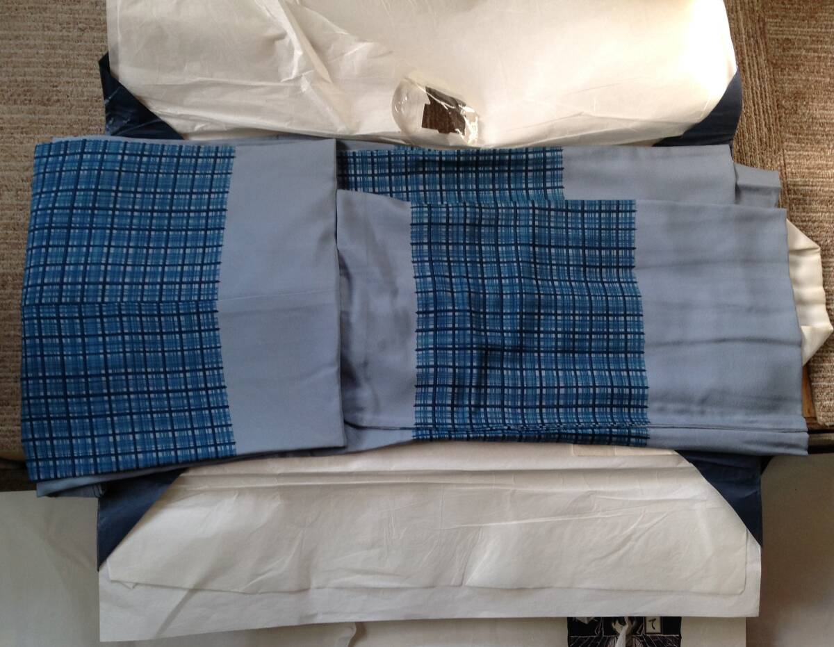 Yahoo!オークション - 男襦袢 洗える襦袢 化繊 格子柄1件＆男性用袴三...