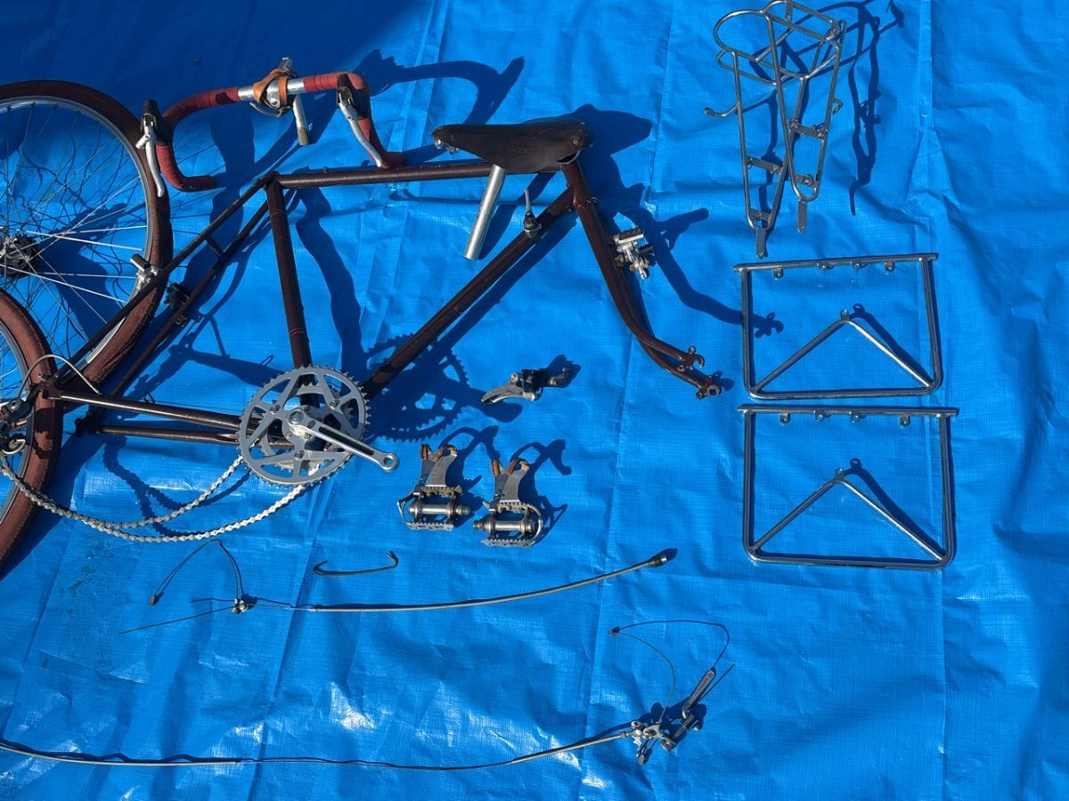 Yahoo!オークション - 11/044【ジャンク】メーカー不明 ロードバイク ...