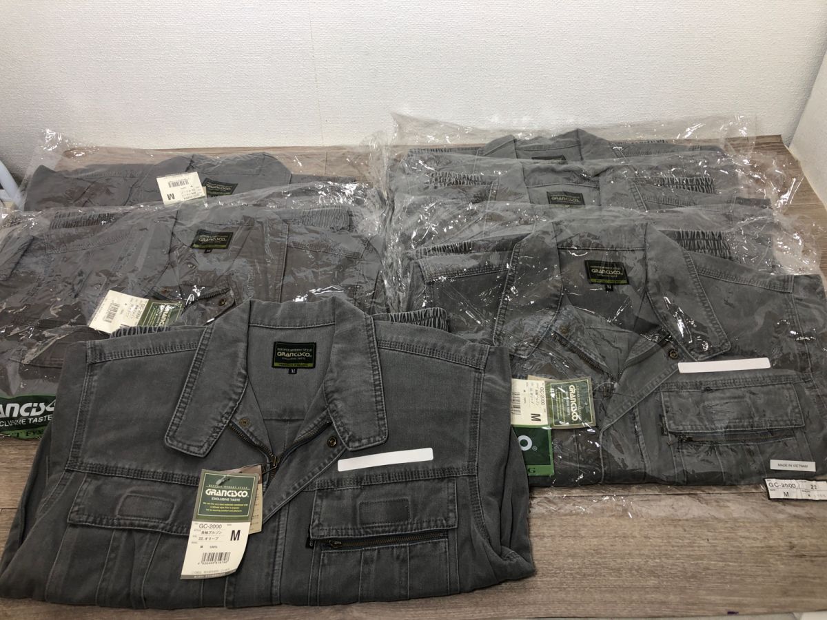 Yahoo!オークション - 11/071【未使用】GRANCISCO 作業着 作業服 長袖...