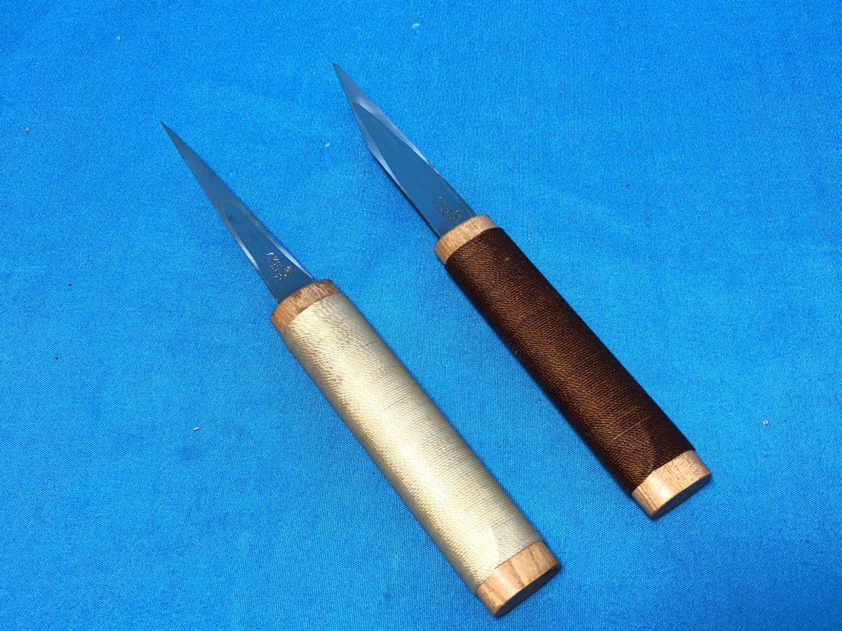 Yahoo!オークション - 11/045【未使用に近い】切出し 繰り小刀 ナイフ ...
