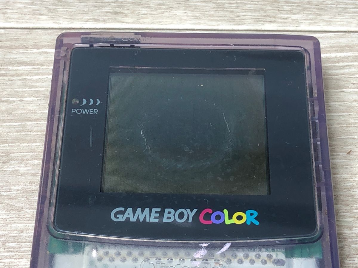 Yahoo!オークション - 11/075【ジャンク】GAMEBOY COLOR ゲームボーイ...