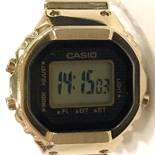 Yahoo!オークション - 1円 カシオ CRW-001G-9JR リングウォッチ デジタ...