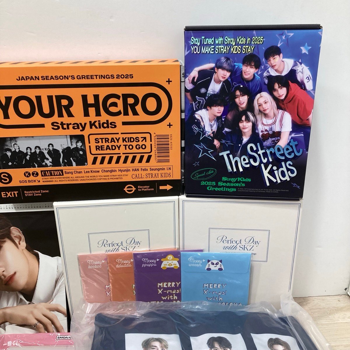 【樂淘letao】日本代購代標第一品牌－K-pop SEVENTEEN Stray Kids 約22kg (うちわ 一番くじ シーズングリーティング マスコット 等) まとめ セット(43 ...