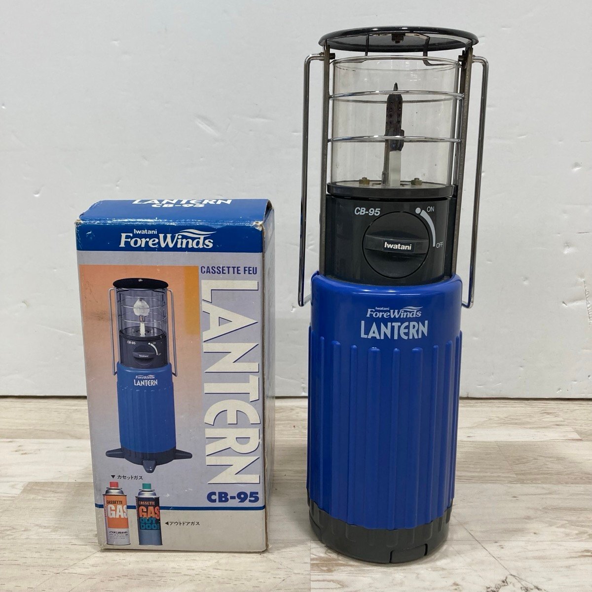 Yahoo!オークション - Iwatani イワタニ CB-95 ガスランタン 圧電点火...