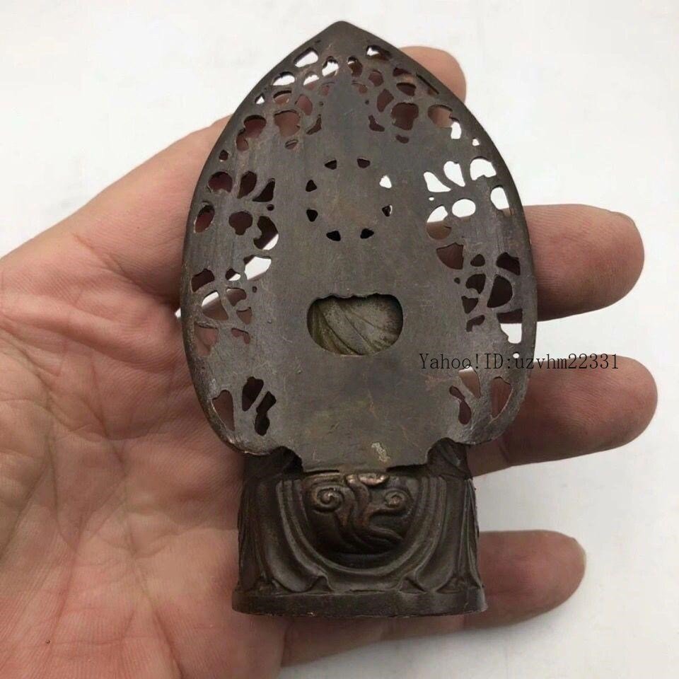 Yahoo!オークション - 仏教美術 如来仏像 小仏像 銅製 銅器 置物