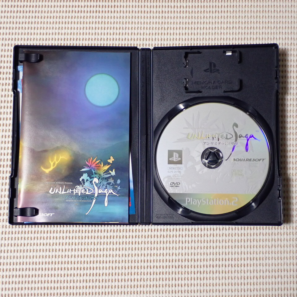 Yahoo!オークション - アンリミテッド サガ + ロマンシングサガ (PS2ソ...