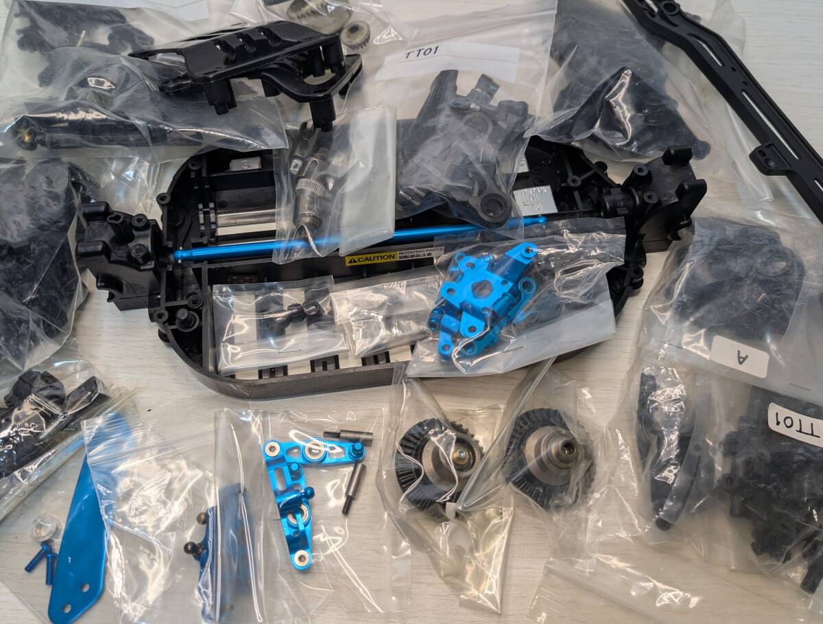 Yahoo!オークション - 【訳アリ】TT-01 M-シャーシ コンバージョンキッ...