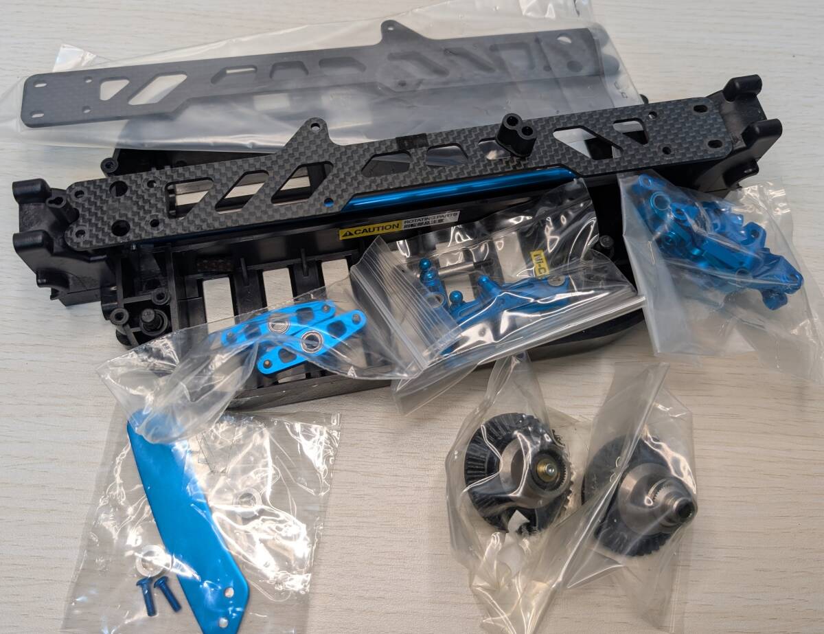 Yahoo!オークション - 【訳アリ】TT-01 M-シャーシ コンバージョンキッ...