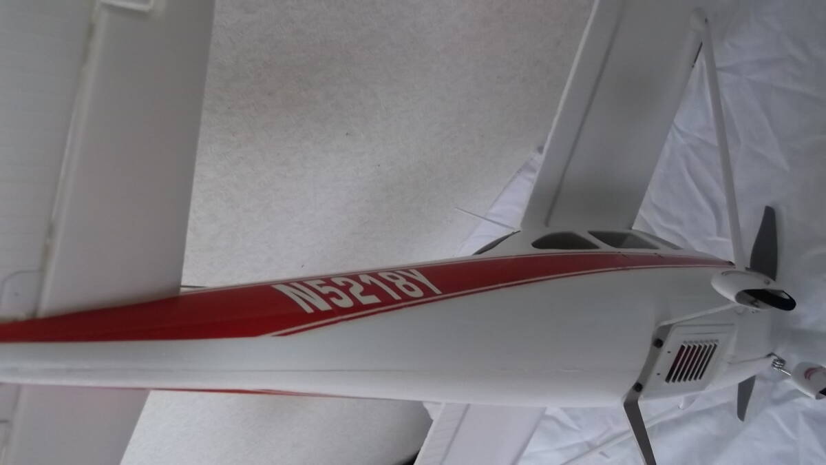 Yahoo!オークション - ラジコン飛行機電動 サンダータイガー セスナ182...